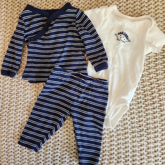 Carter's | Matching Sets | Carters Baby Boy Matching Set Blue Stripe 3 ...